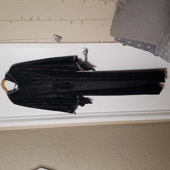 The Pyramid Collection | Dresses | Pyramid Collection Long Black Hooded ...